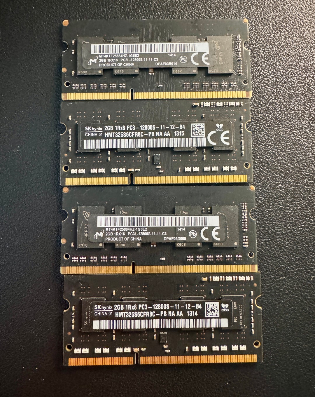 DDR3 Laptop RAM PC3-12800S 2GB SODIMM – 8GB Total | Jawa