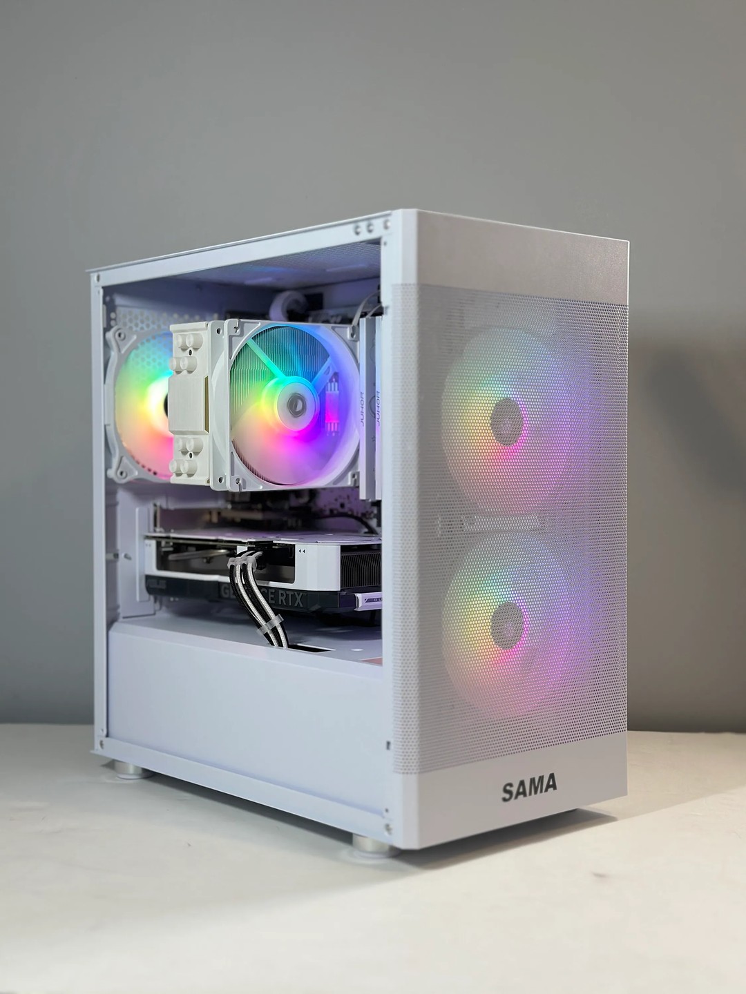 ⬜Gaming Desktop Computer PC |Nvidia RTX 4060 |AMD Ryzen 5 3600 |16GB ...