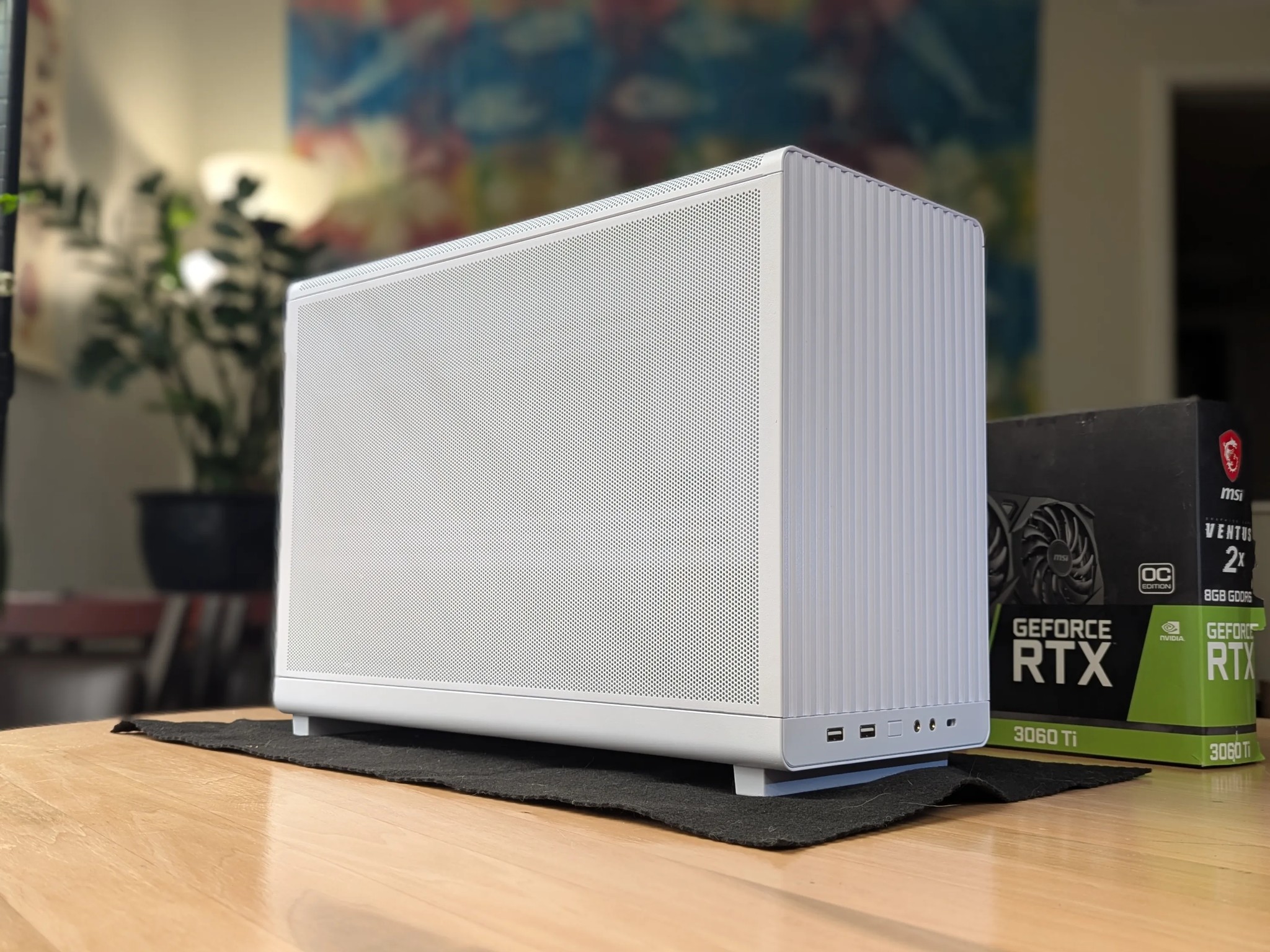 Glacier Forge ️ 3060 Ti | Ryzen 5600X | 16GB RAM | 1TB NVMe | WiFi & Windows 11 | MicroATX PC | Jawa