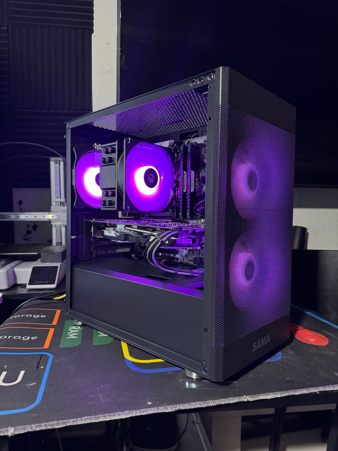 Great Value 1080p Gaming PC | i3 10100 | RX 580 8GB | 16GB DDR4 | 1TB M ...