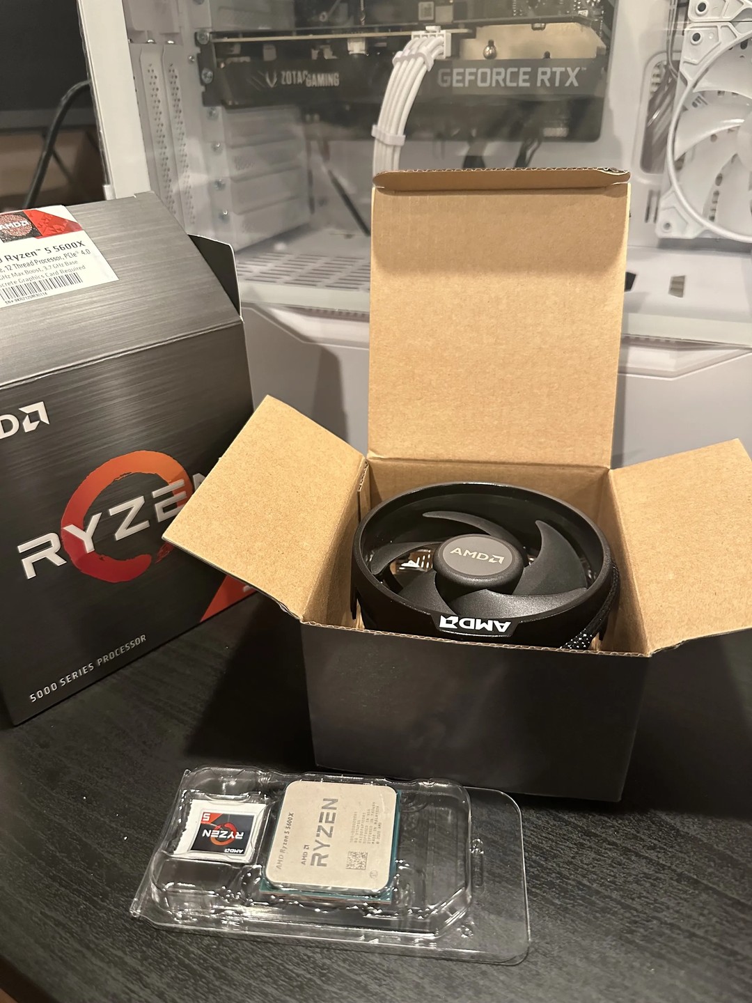 Like New! Ryzen 5 5600x W/ Wraith Stealth CPU Cooler | Jawa