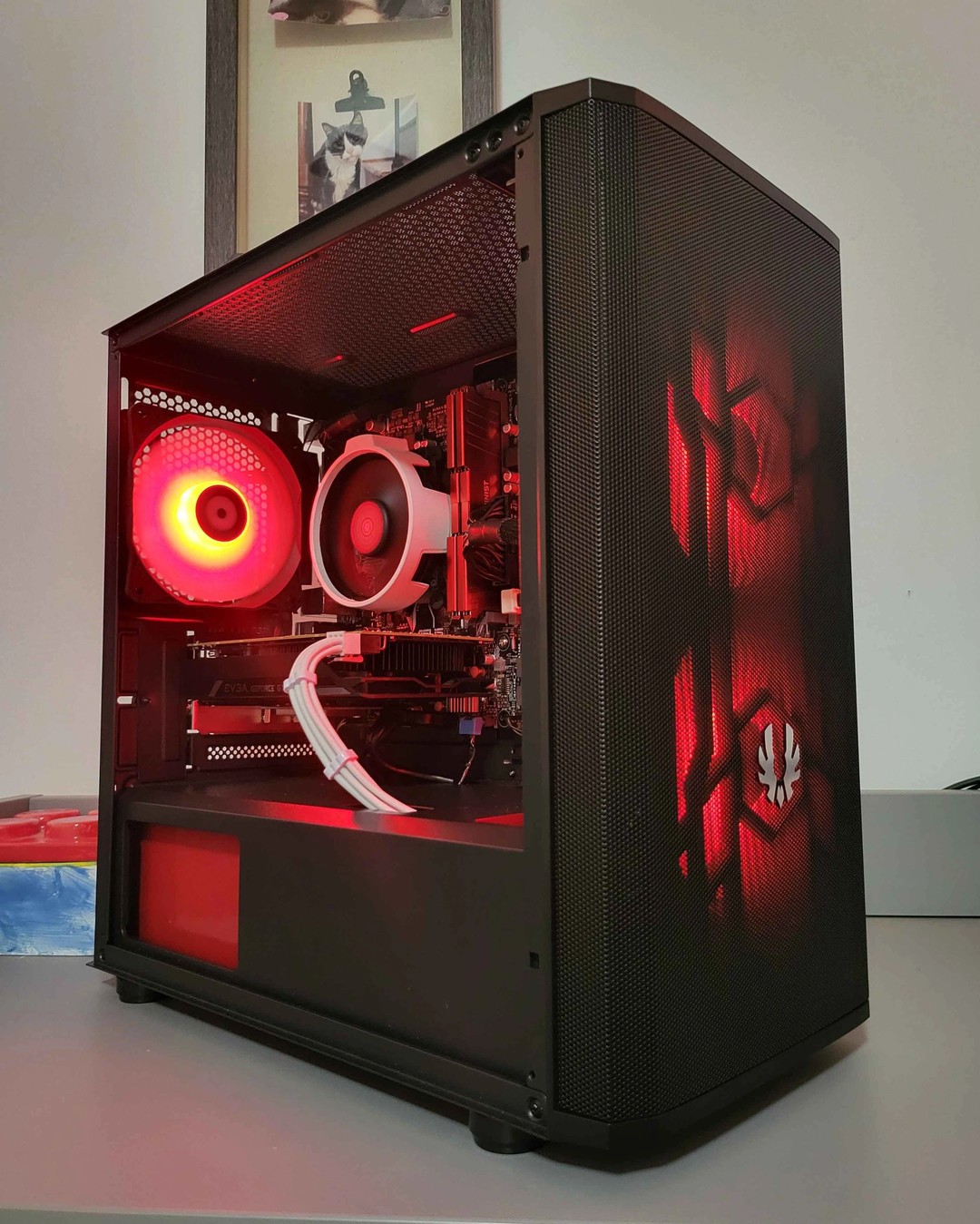 Red, White and Black E-Sports Machine! Ryzen 5*, GTX 1060 6GB, 16GB ...