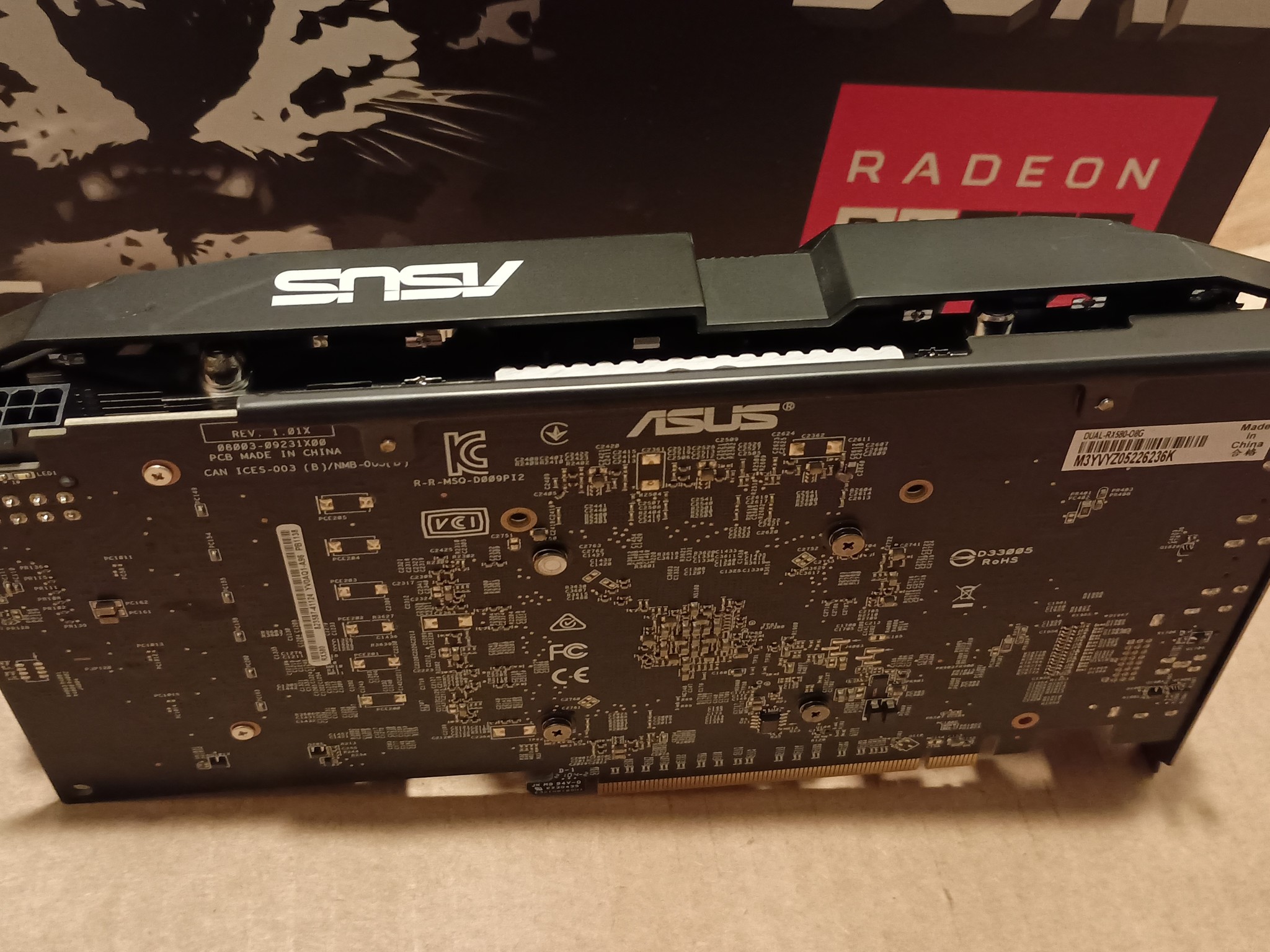 Asus DUAL Radeon RX 580 8GB | Jawa