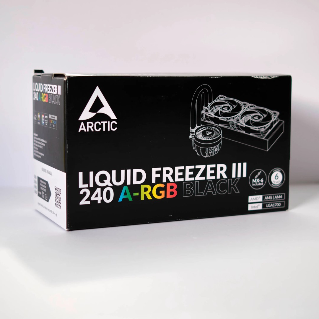 ARCTIC COOLING Liquid Freezer III - 240 A-RGB (Black) CPU Cooler | Jawa