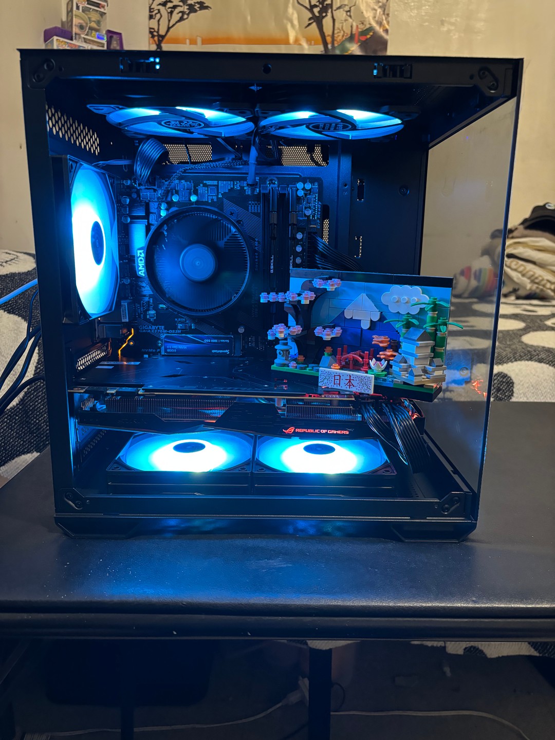 “Perfect All Black Gaming PC"| GTX 1080 8GB | Plug And Play Ready| | Jawa