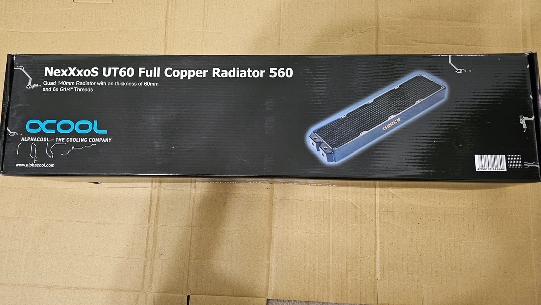 AlphaCool NexXxos UT60 Full Copper Radiator 560mm | Jawa