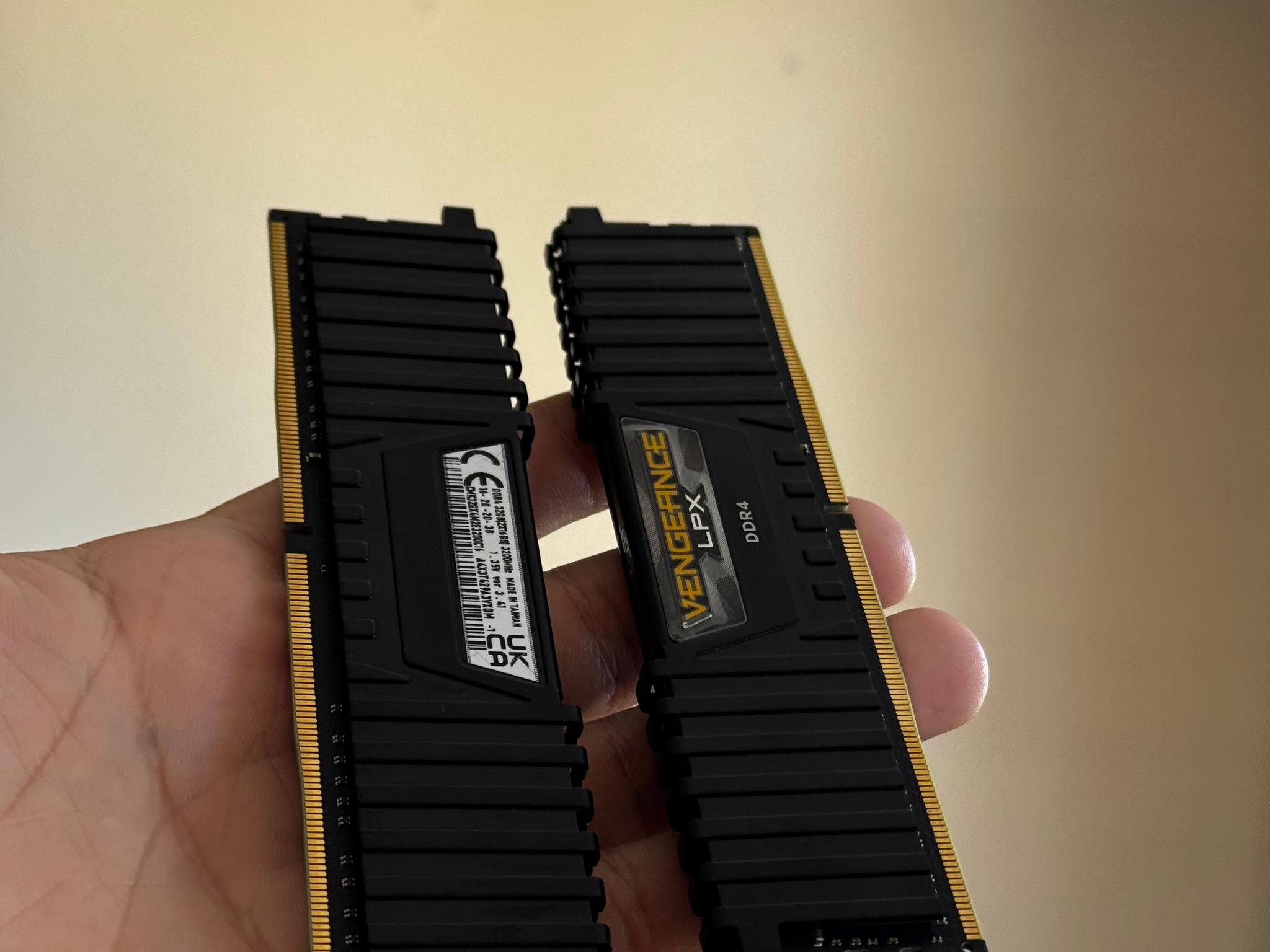 Corsair Vengeance LPX DDR4 RAM kit - 32gb (2x16) 3200mHz - USED/GREAT ...