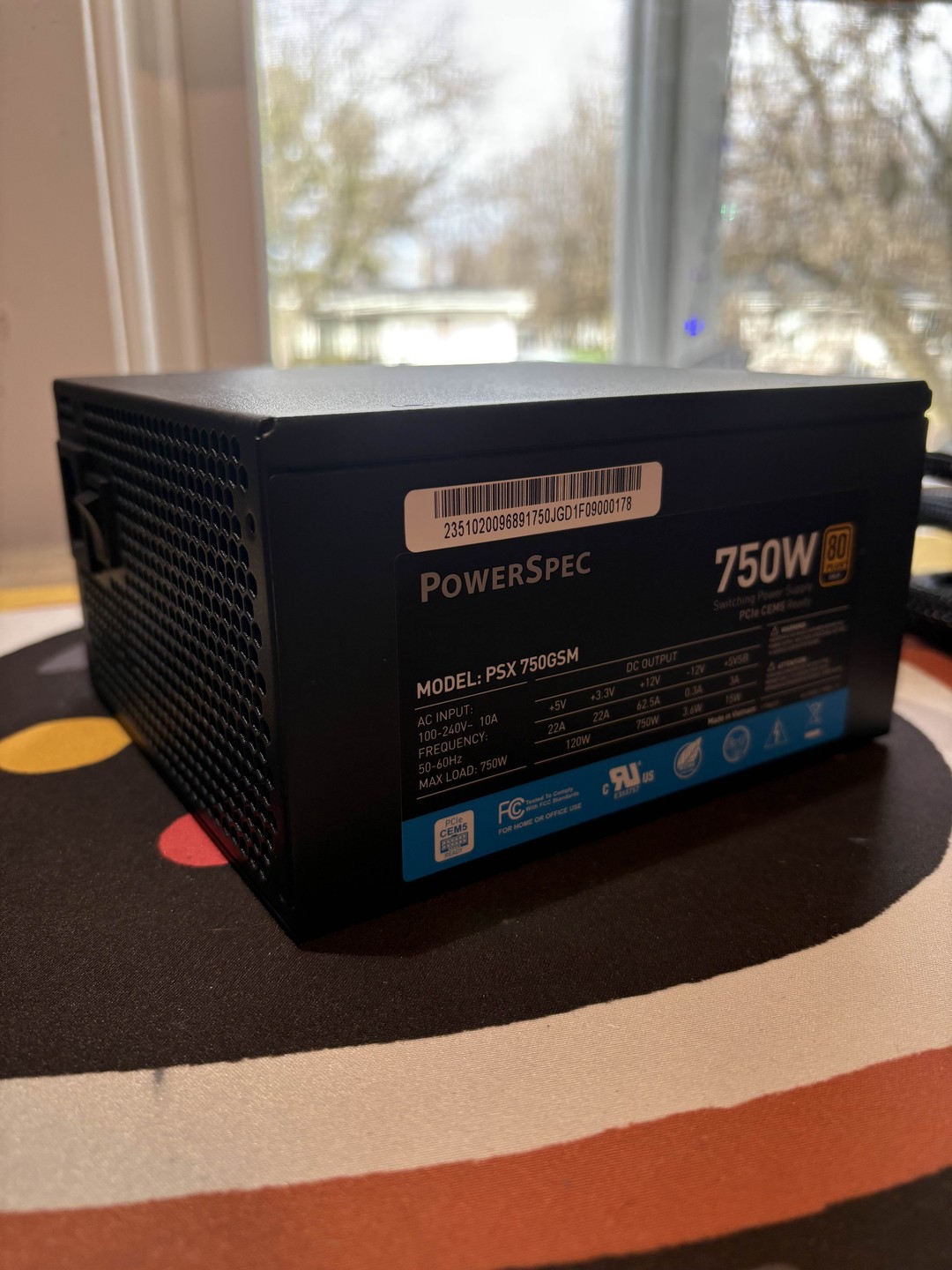 Powerspec 750W Semi-Modular GOLD | Jawa