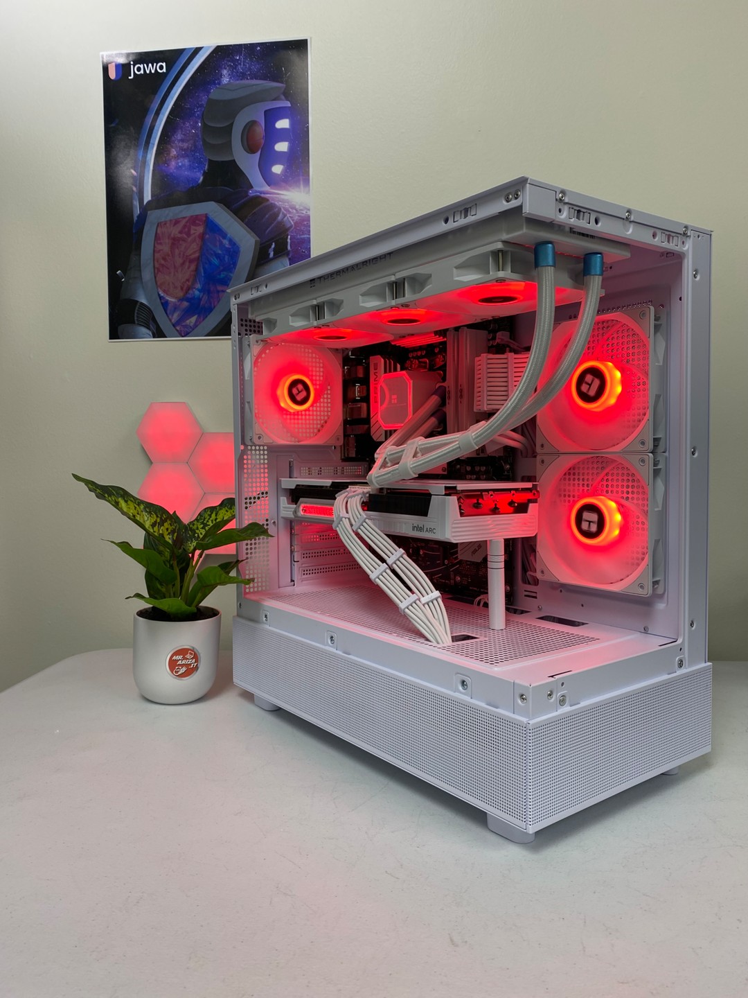 Frost Ember Gaming PC 🔥 ️- Ryzen5 7600X 32Gb/1TB /Intel B580 | Jawa