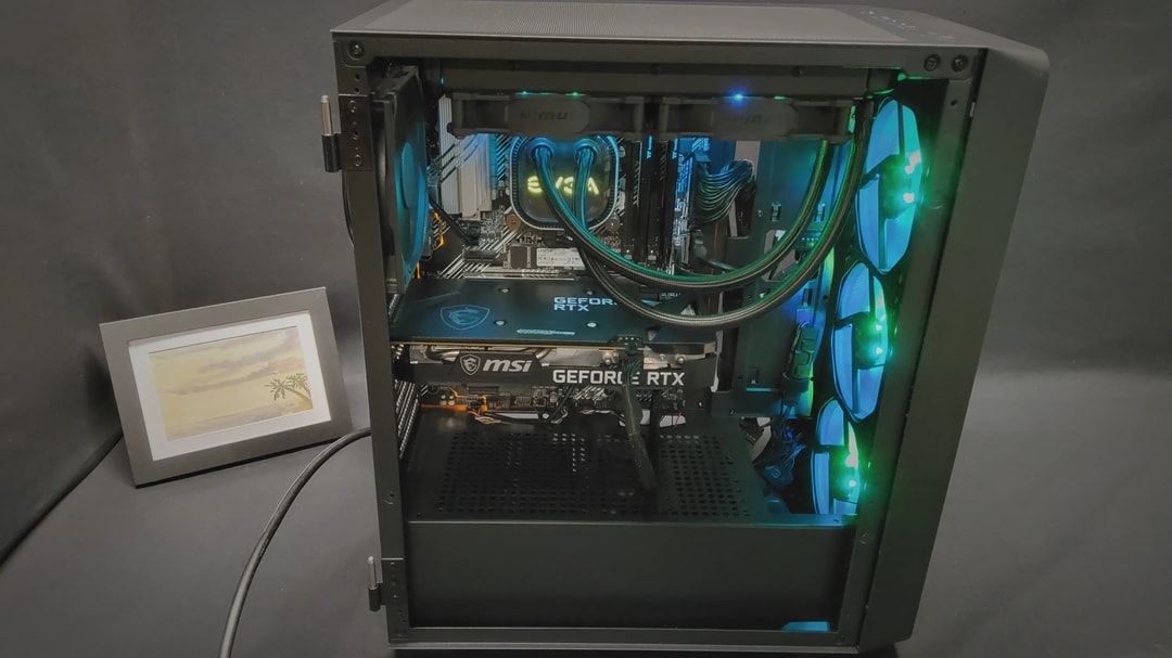 Intel i9 10900k Liquid Cooled - MSI RTX 3060 | Jawa
