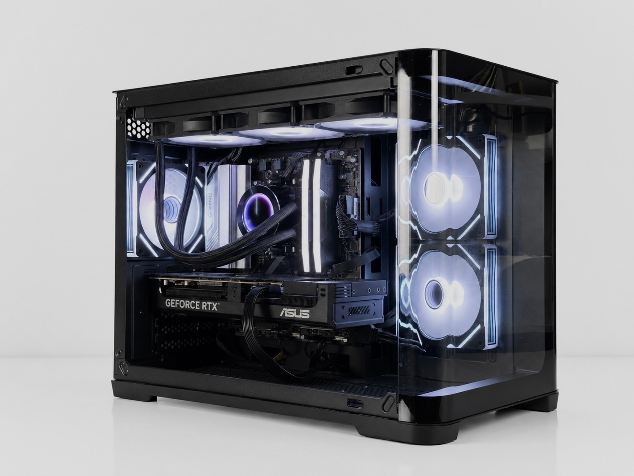 👻 GHOST Gaming PC | RTX 4070 Ti SUPER 16GB | Ryzen 9 7900X | CUSTOM LCD ...