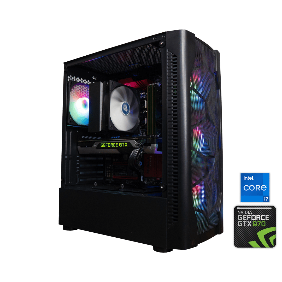 🍬🌠 BUDGET - BO6 Ready GAMING PC | NVIDIA GTX 970 4GB | INTEL i7 5930K ...