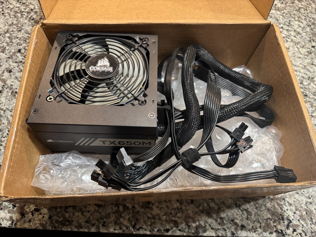 CORSAIR TX650M 650W 80+ Gold Semi-Modular Power Supply | Jawa