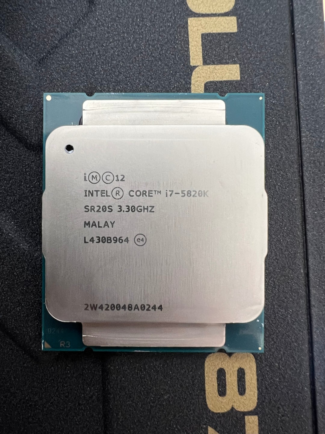 Intel Core i7-5820K 3.30GHz Socket LGA2011-v3 6-Core 12-Thread 12MB ...