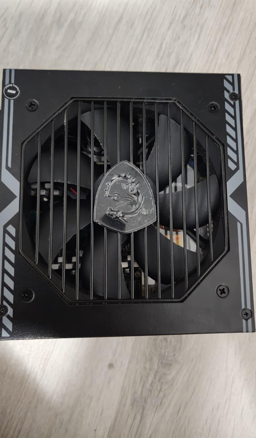 MSI MAG A650BN 650 Watt 80 Plus Bronze ATX Non-Modular Power Supply | Jawa