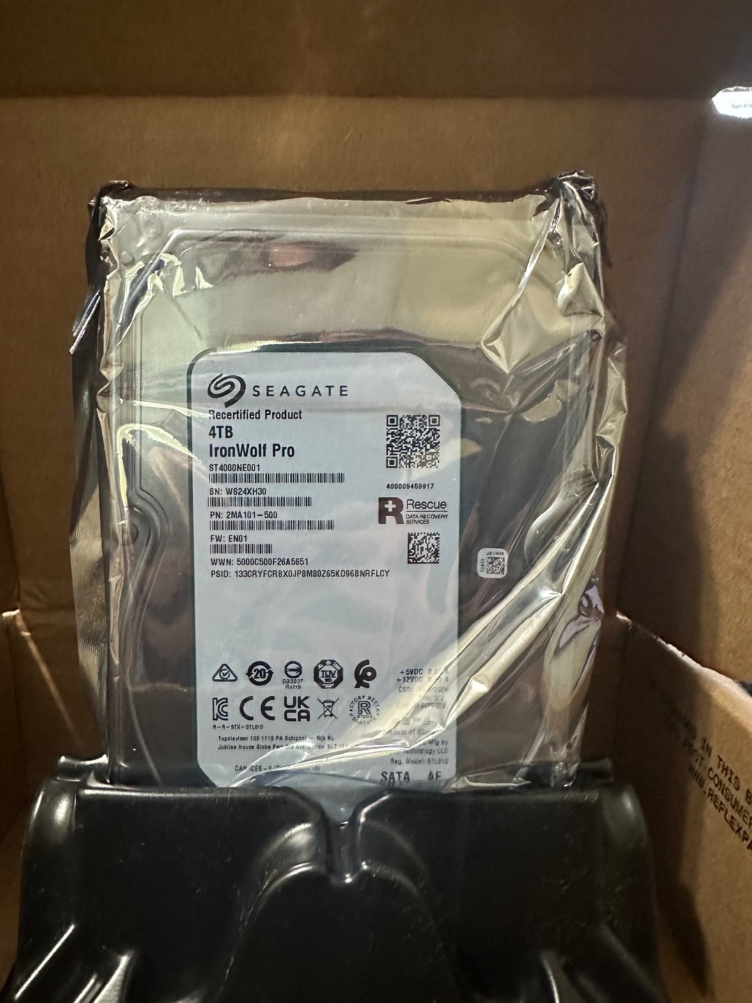 Seagate Iron Wolf Pro 4TB Recertified Product | Jawa