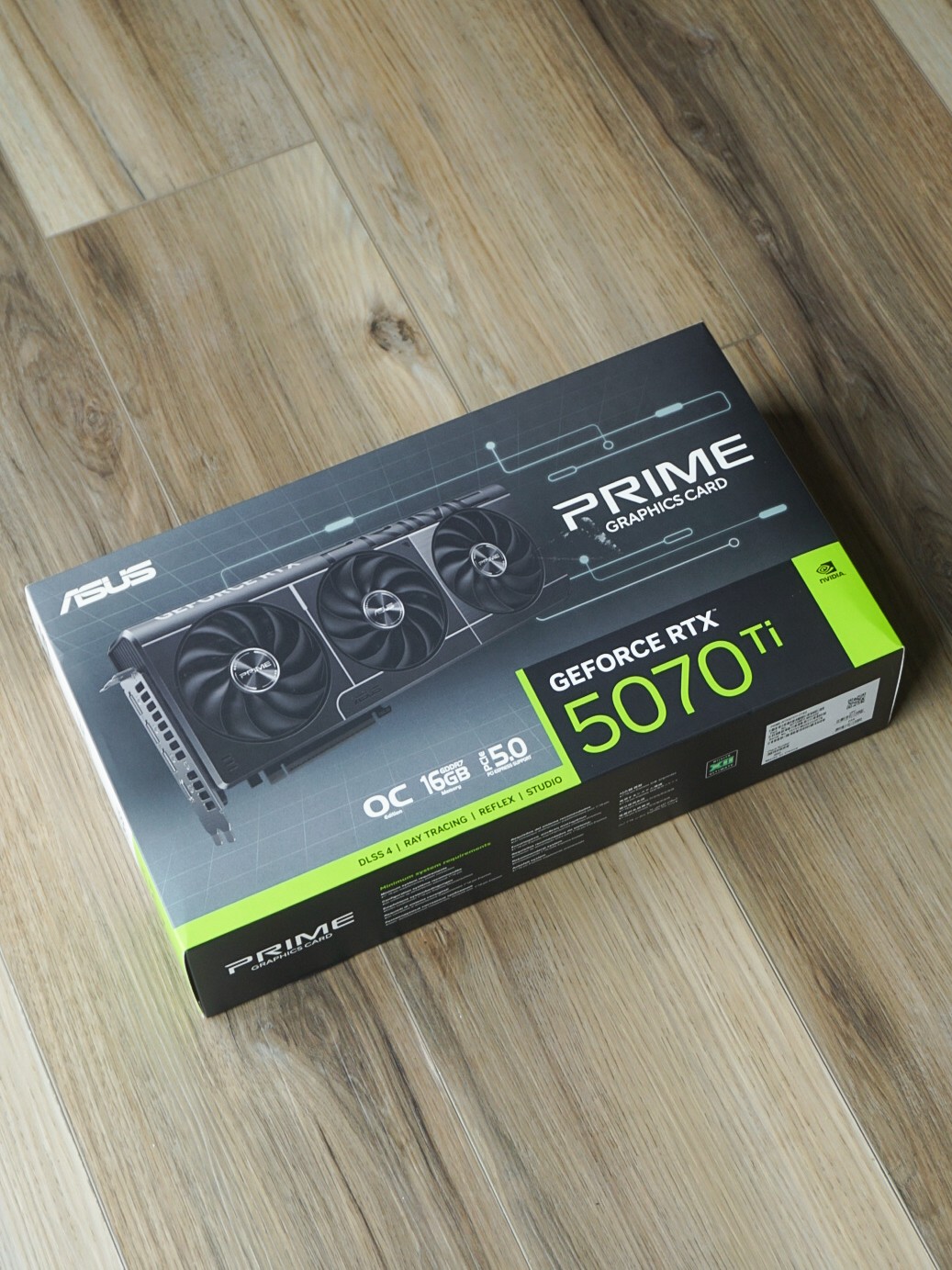 ASUS PRIME GeForce RTX 5070Ti - 16GB GDDR7 PCI Express 5.0 | NEW ...