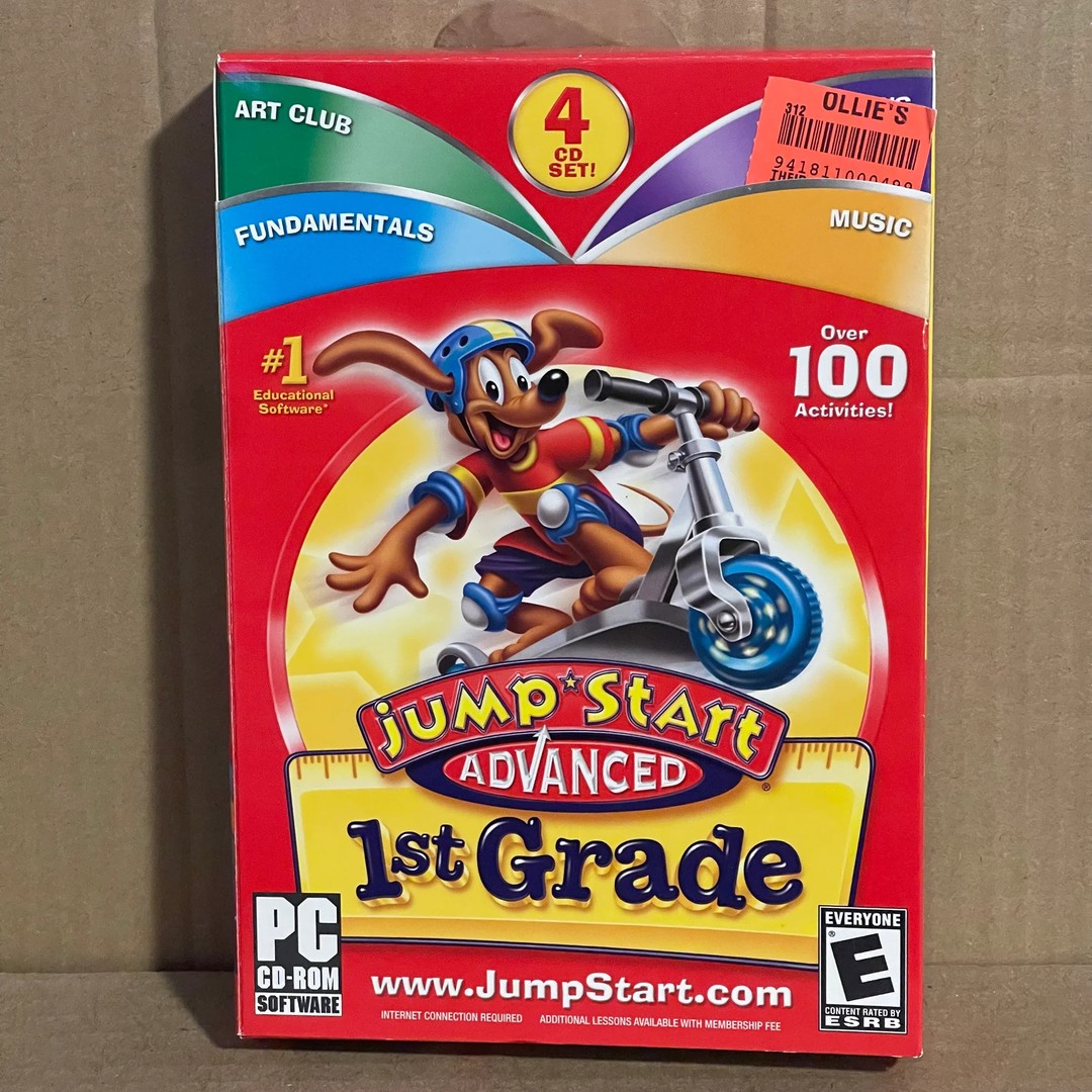 Jump Start Advanced 1st Grade (PC, 2010) | Jawa
