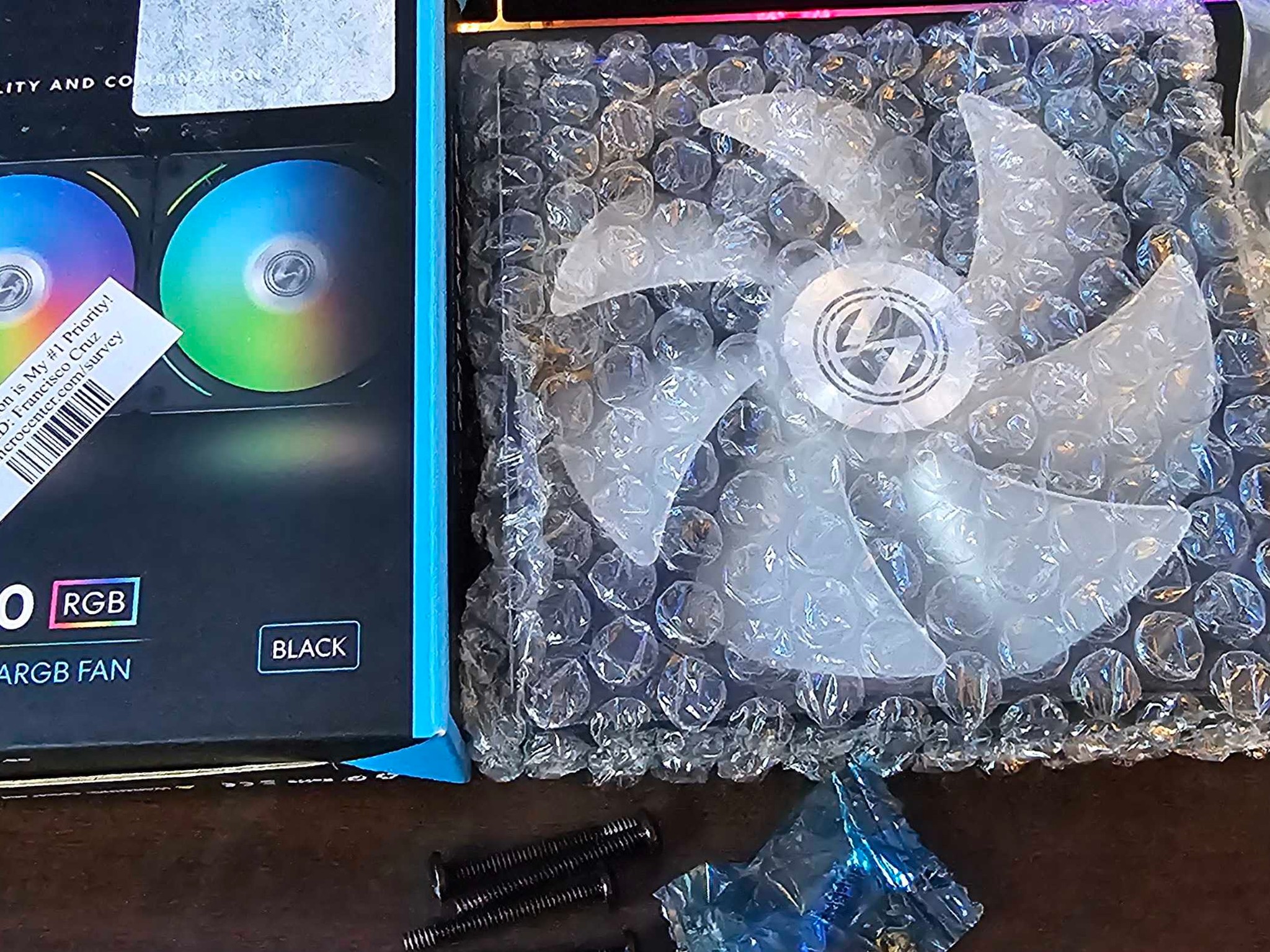 Lian-Li AL120 Unifan Black, single | Jawa
