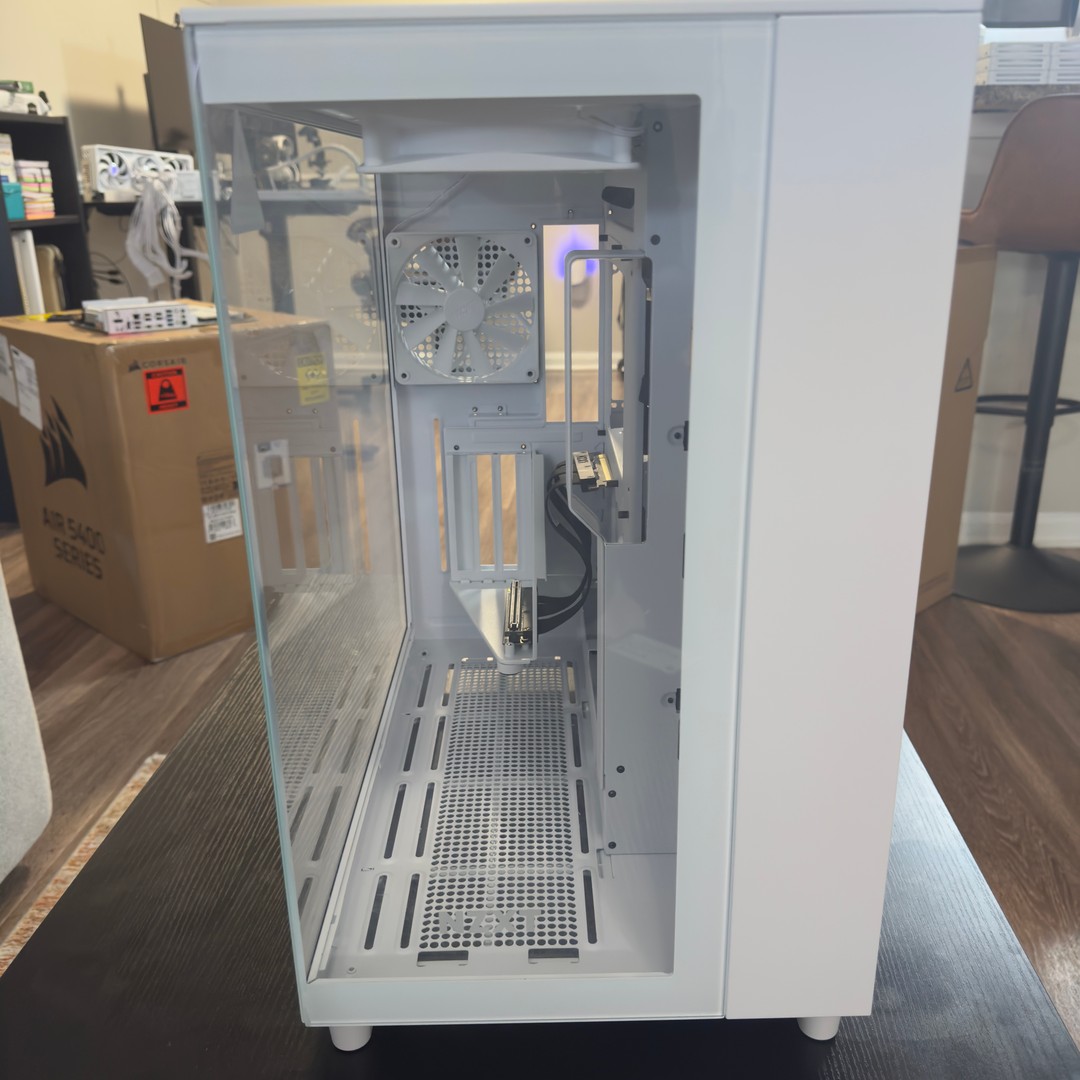 NZXT H9 Flow Dual-Chamber ATX Mid-Tower PC Gaming Case – High-Airflow ...