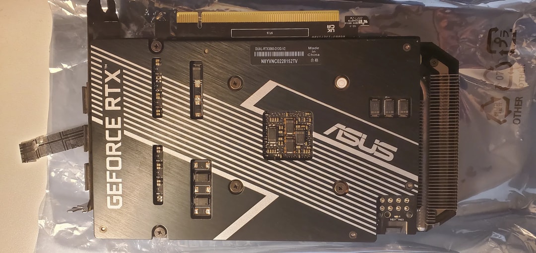 on Sale! ASUS Dual NVIDIA Geforce RTX 3060 V2 OC Edition 12GB GDDR6 ...