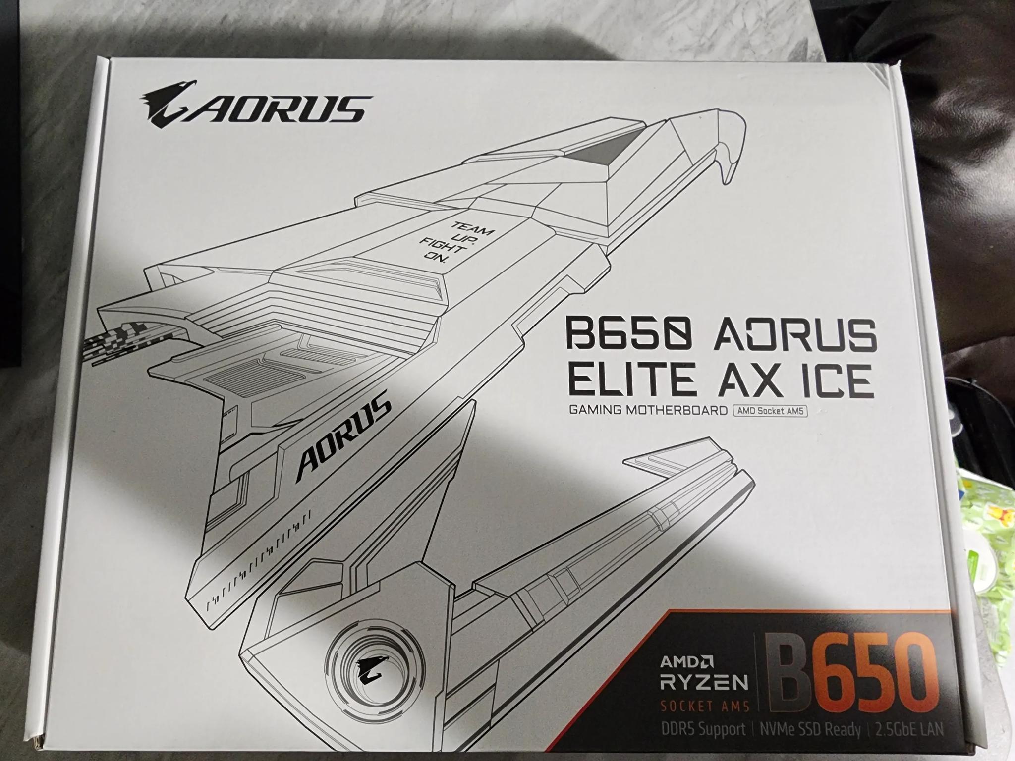Gigabyte Auros B650 Elite AX Ice, ryzen 9700x, 32gb Gskill DDR5 6000 ...
