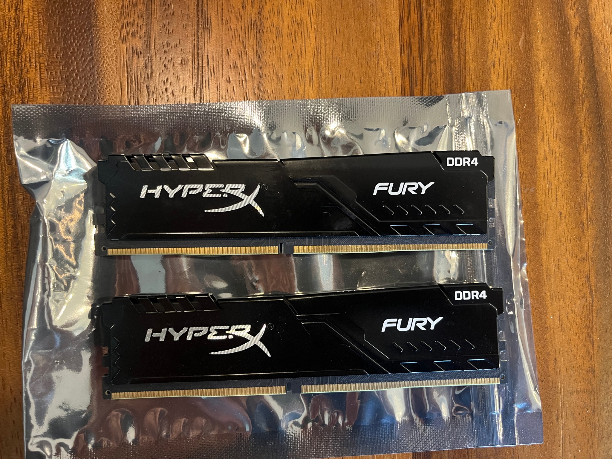 Kingston HyperX Fury 16GB (2x8GB) DDR4 3200MHz CL16 Desktop RAM Kit ...