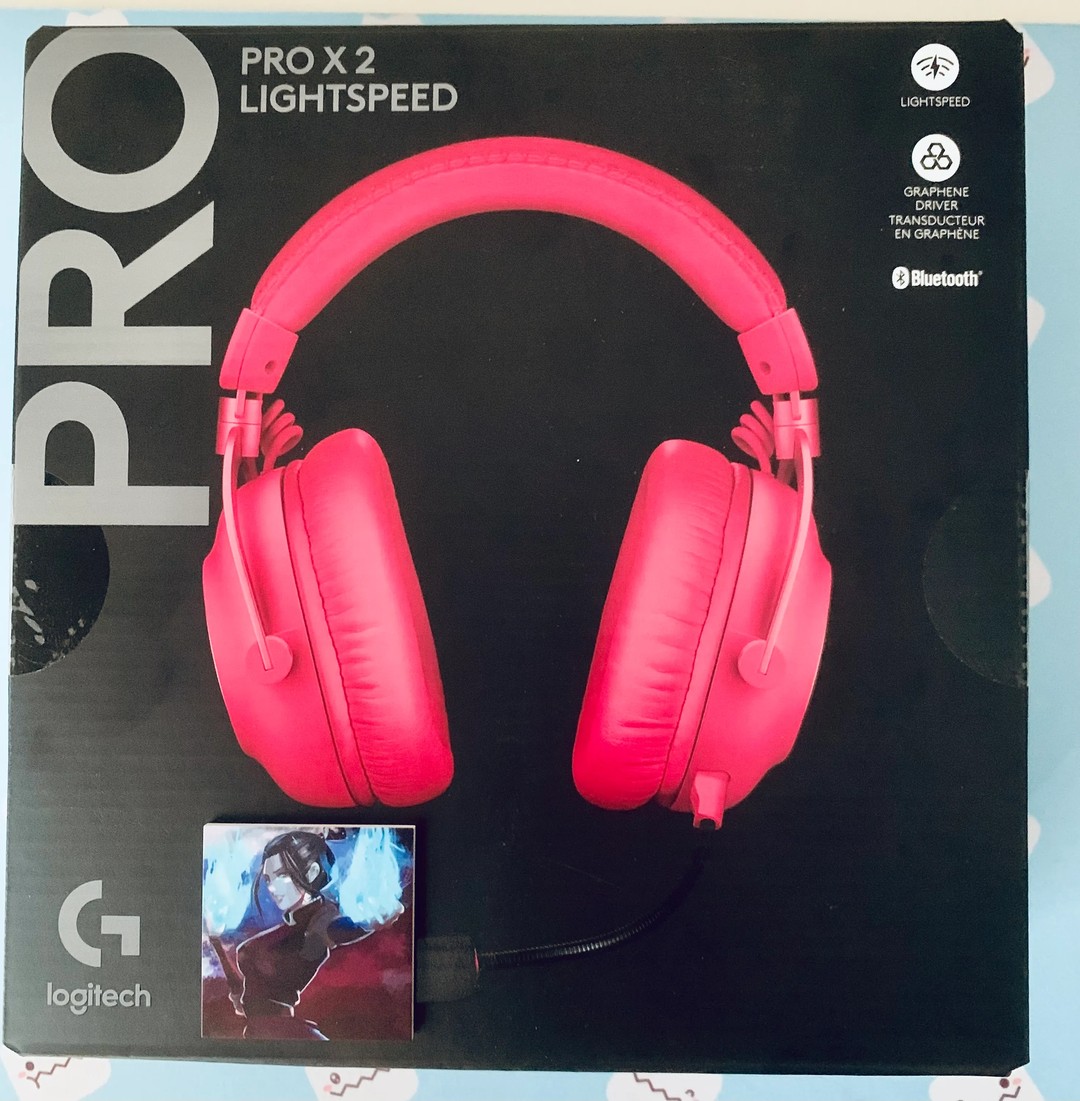 BNIB Logitech G PRO X 2 Lightspeed Wireless Gaming Headset (Magenta) | Jawa