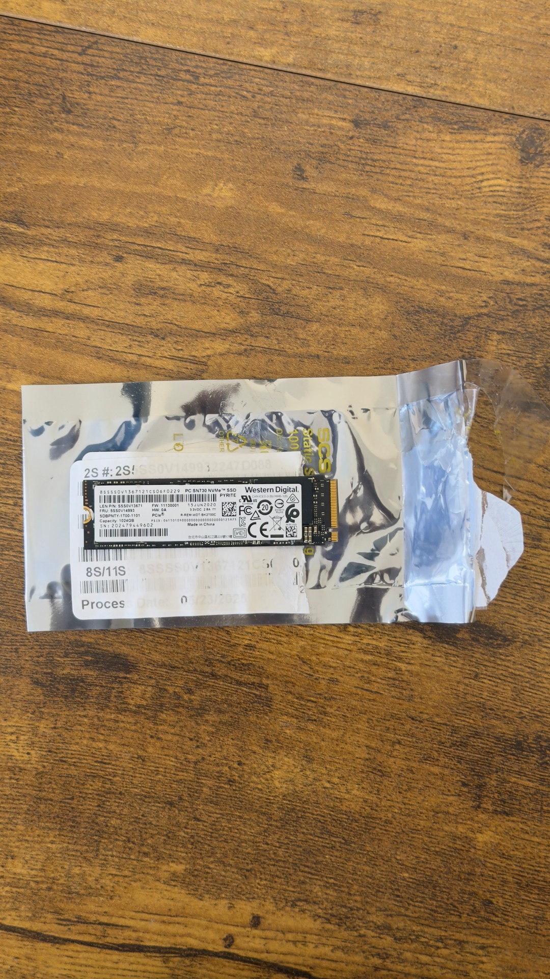 WD SN730 1T M.2 PCIe SSD | Jawa