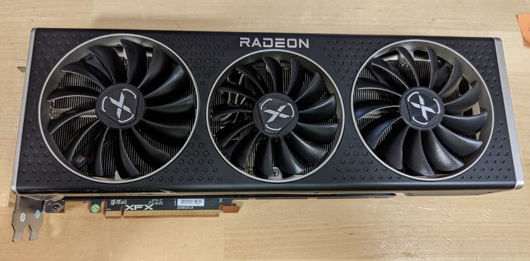Radeon RX 6800 XT 16GB - XFX Speedster MERC 319 - Graphics Card - GPU ...