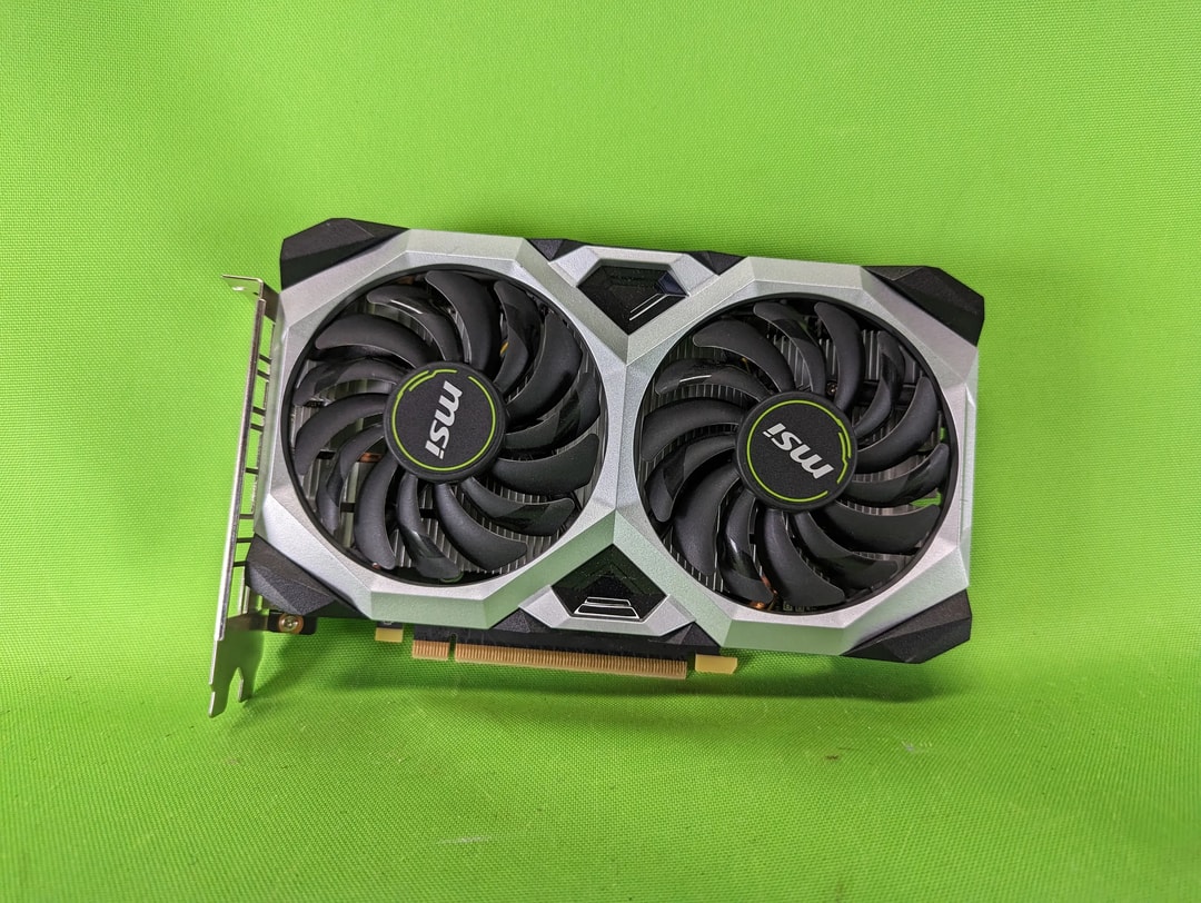 MSI GeForce GTX 1660 Ventus XS 6G OC 6GB GDDR5 PCIe Video Graphics Card ...