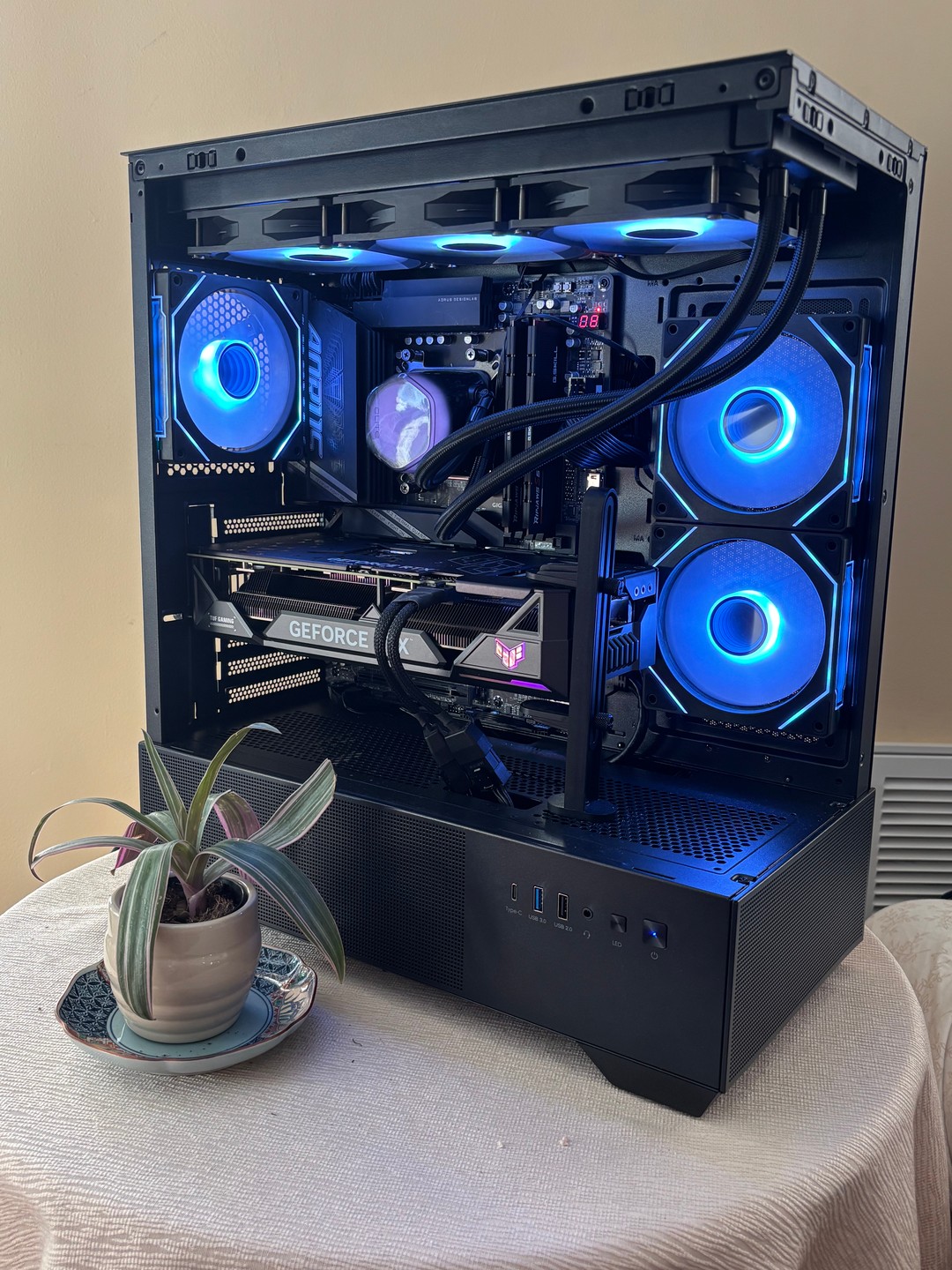 Black Gaming PC 4070ti Super OC 7800x3d Build | Jawa