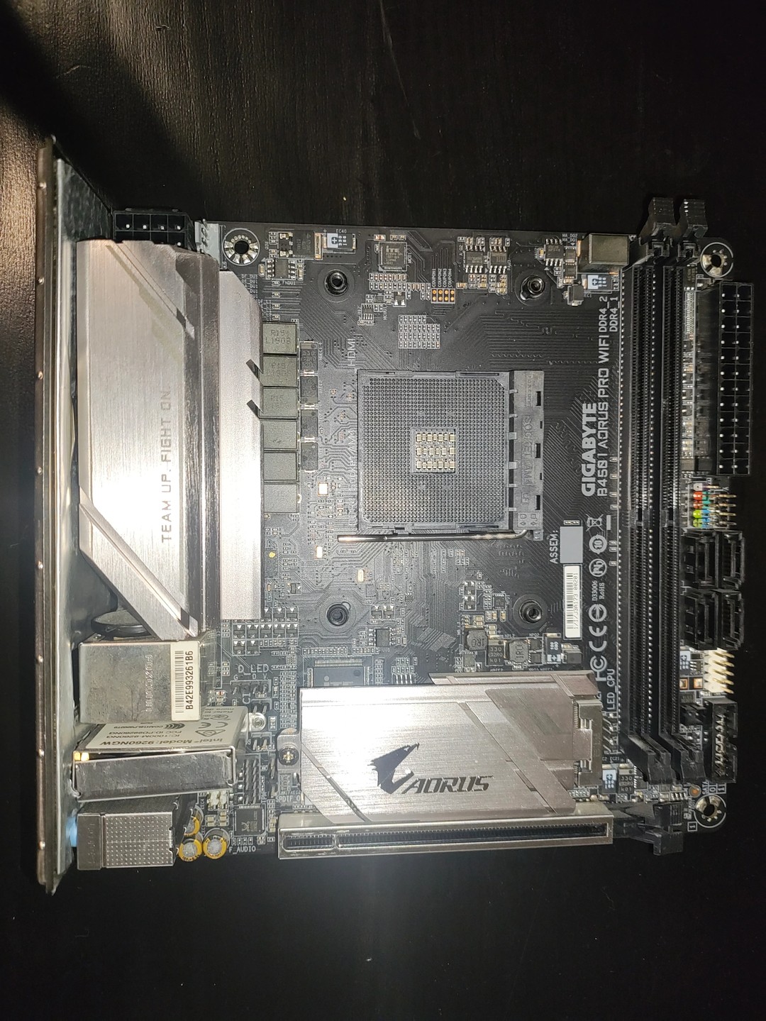 Refurbished: GIGABYTE B450 I AORUS PRO WIFI AM4 AMD B450 SATA HDMI Mini ...
