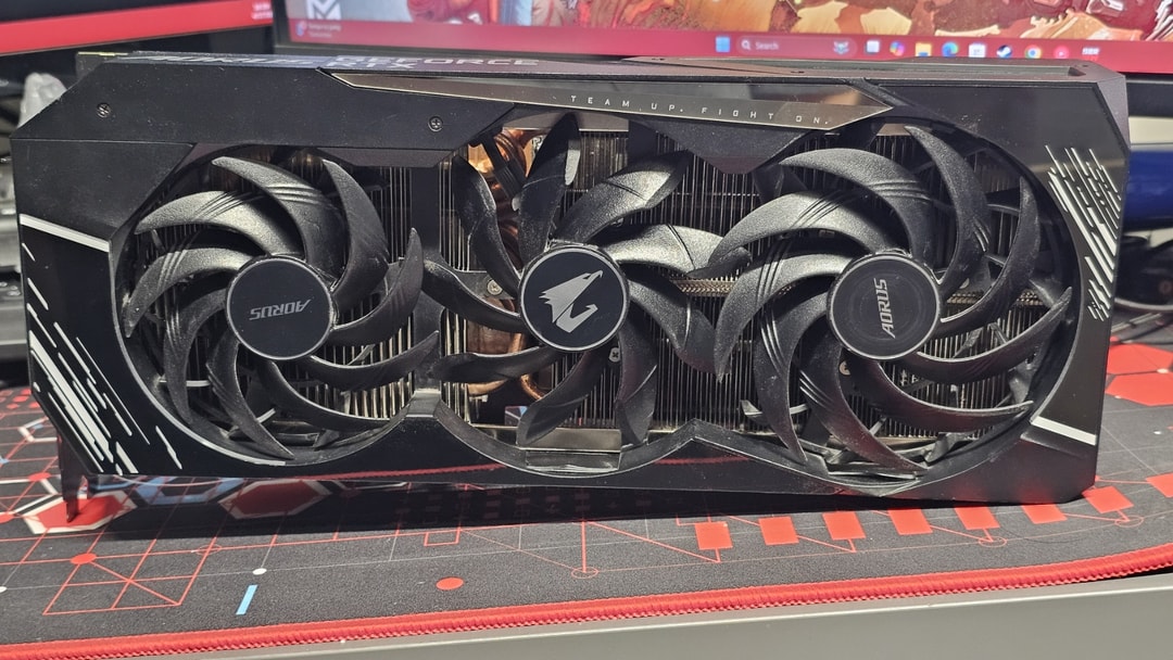 Used Gigabyte RTX3080 Aourus Master OC graphics card | Jawa
