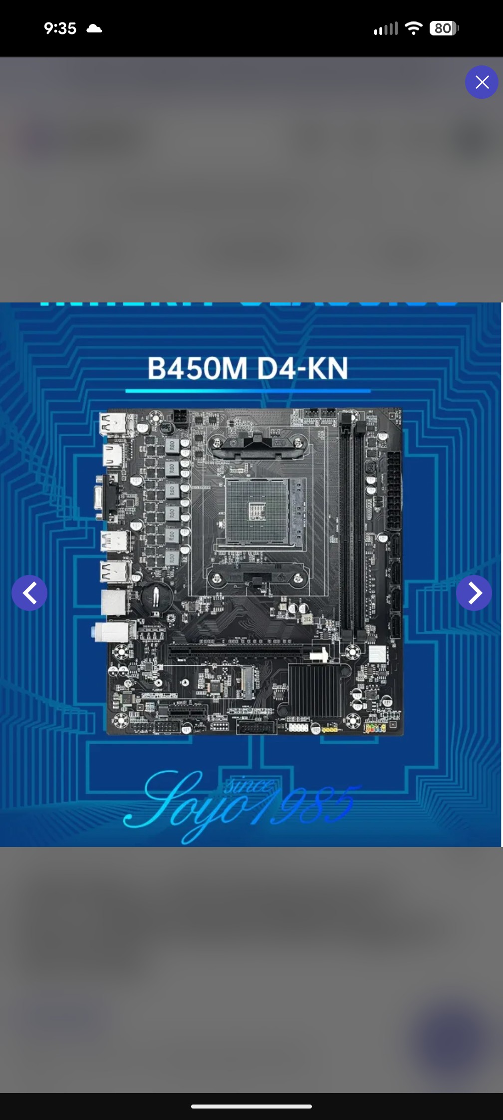 B450 motherboard + Ryzen 5 2600 | Jawa