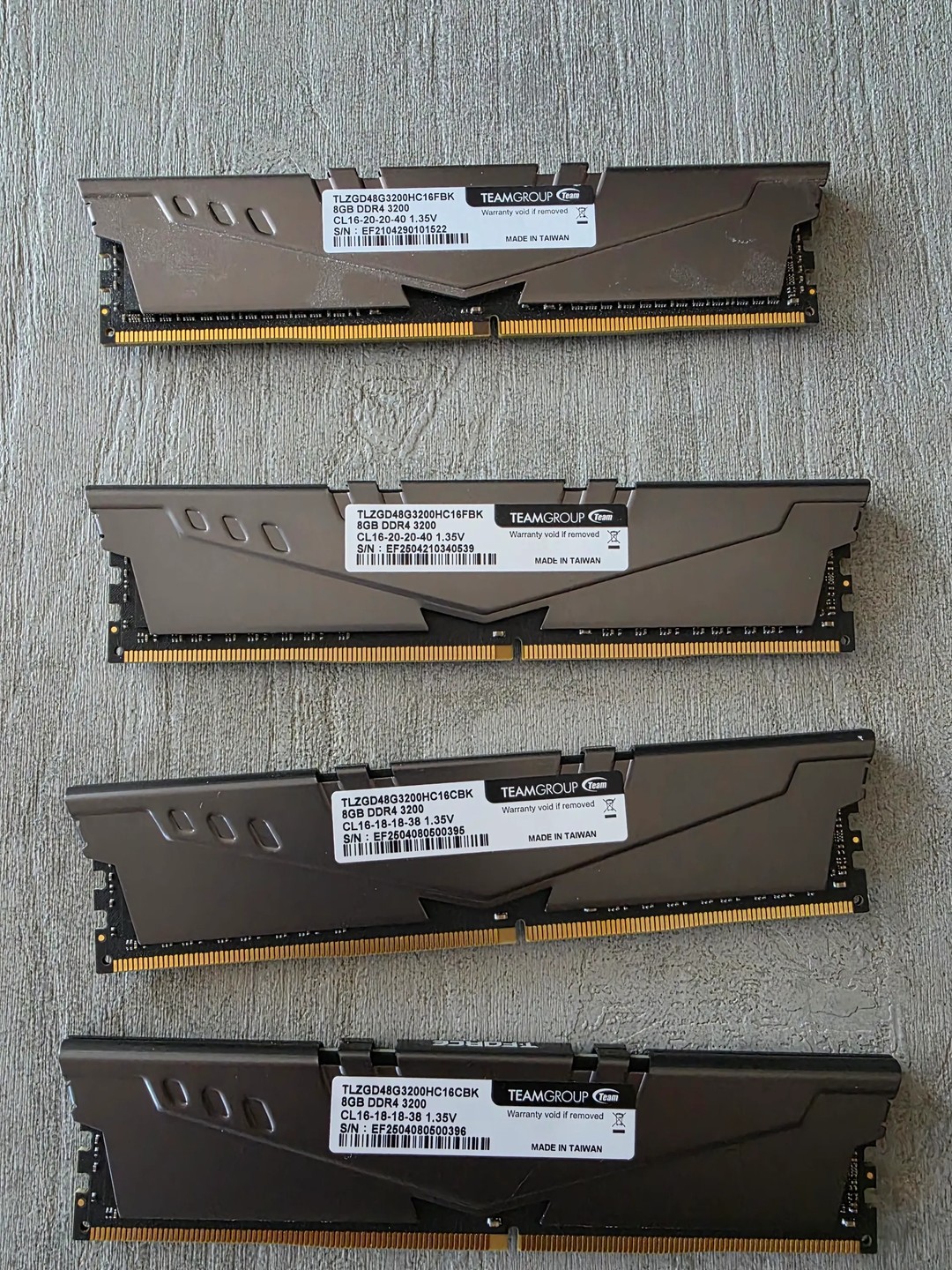 Team Group 32GB DDR4 8x4 | Jawa