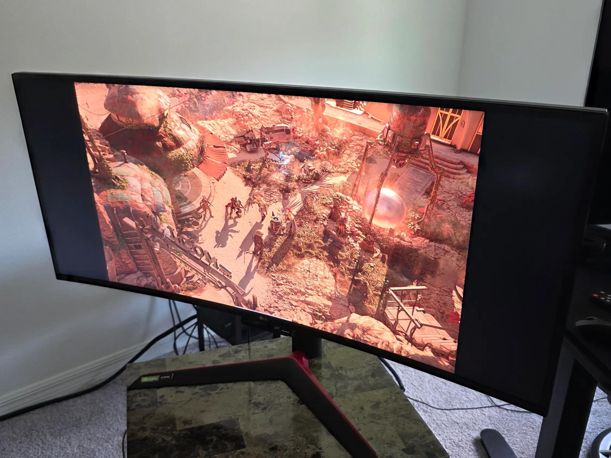 LG 38GL950G-B 38 In Ultra Wide 1440p UltraGear IPS 1ms Curved Monitor ...