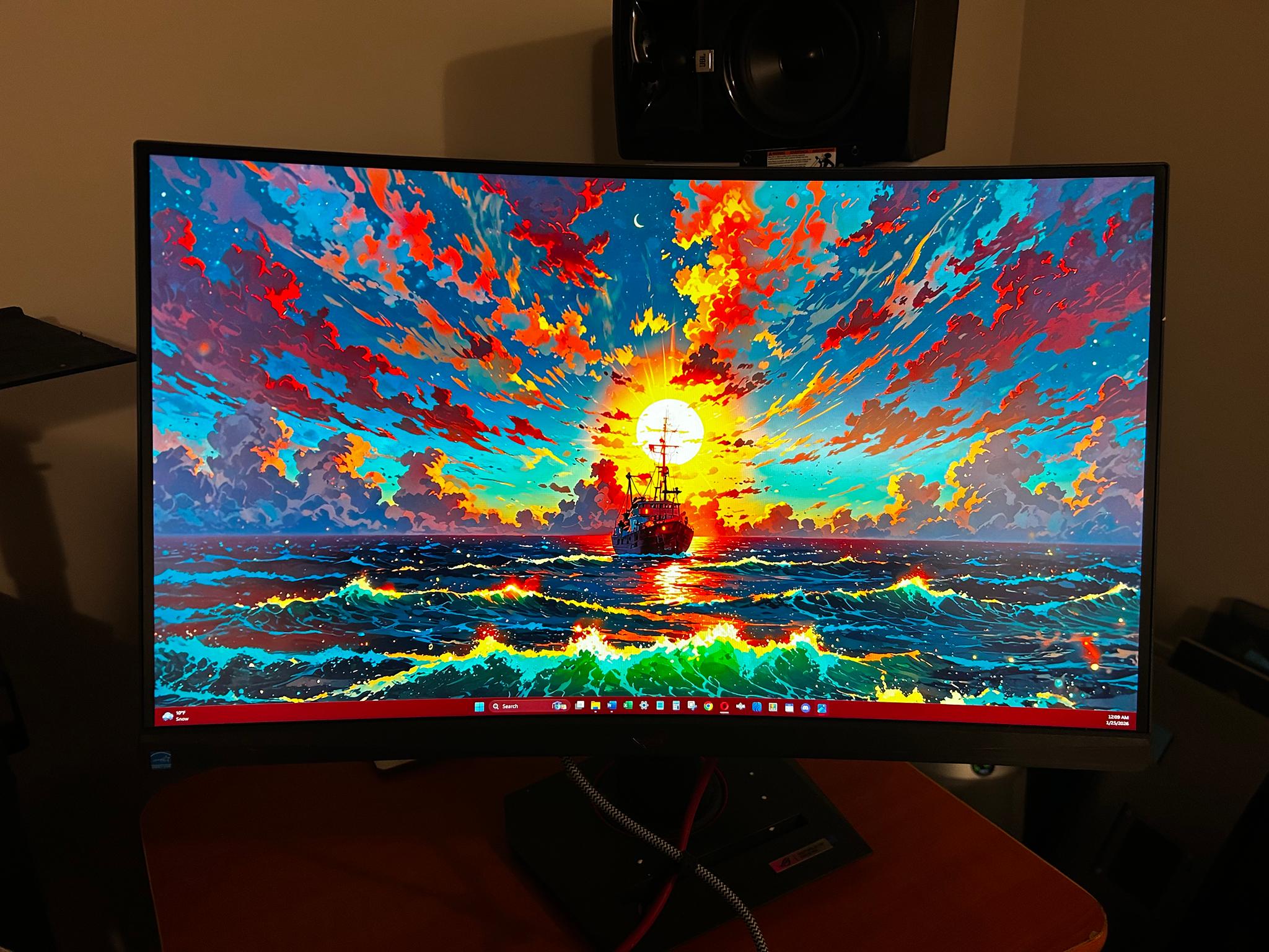 ASUS ROG Strix 27" 2K QHD (2560 x 1440) 280Hz Curved Gaming Monitor ...