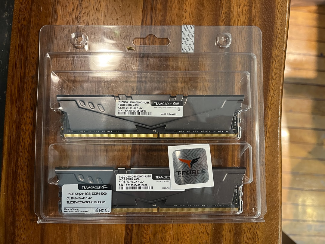 32Gb (2x16Gb) 4000MHz DDR4 TeamGroup VULCAN Z Desktop Memory | Jawa