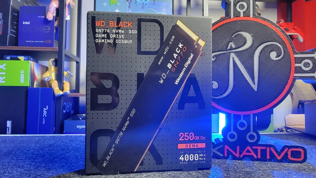 WD_BLACK 250GB SN770 NVMe Internal Gaming SSD Solid State Drive - Gen4 ...