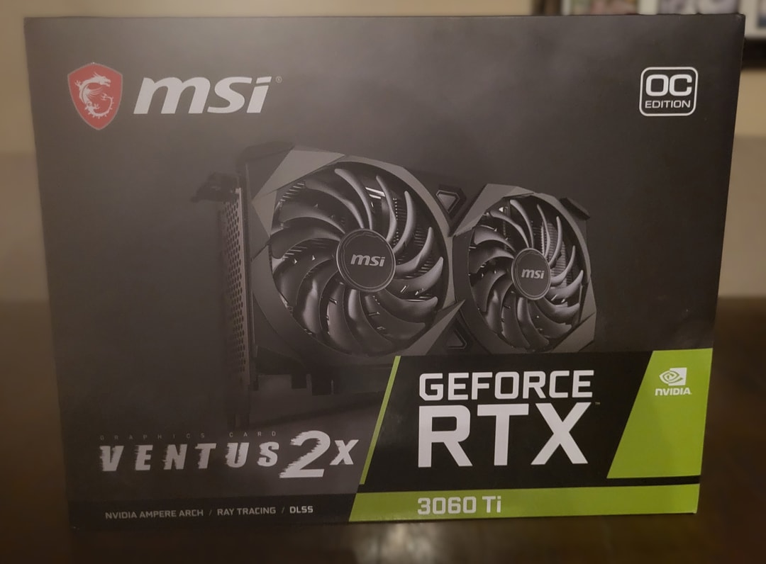Used - MSI GeForce RTX 3060 Ti Ventus 2X OC Edition | Jawa