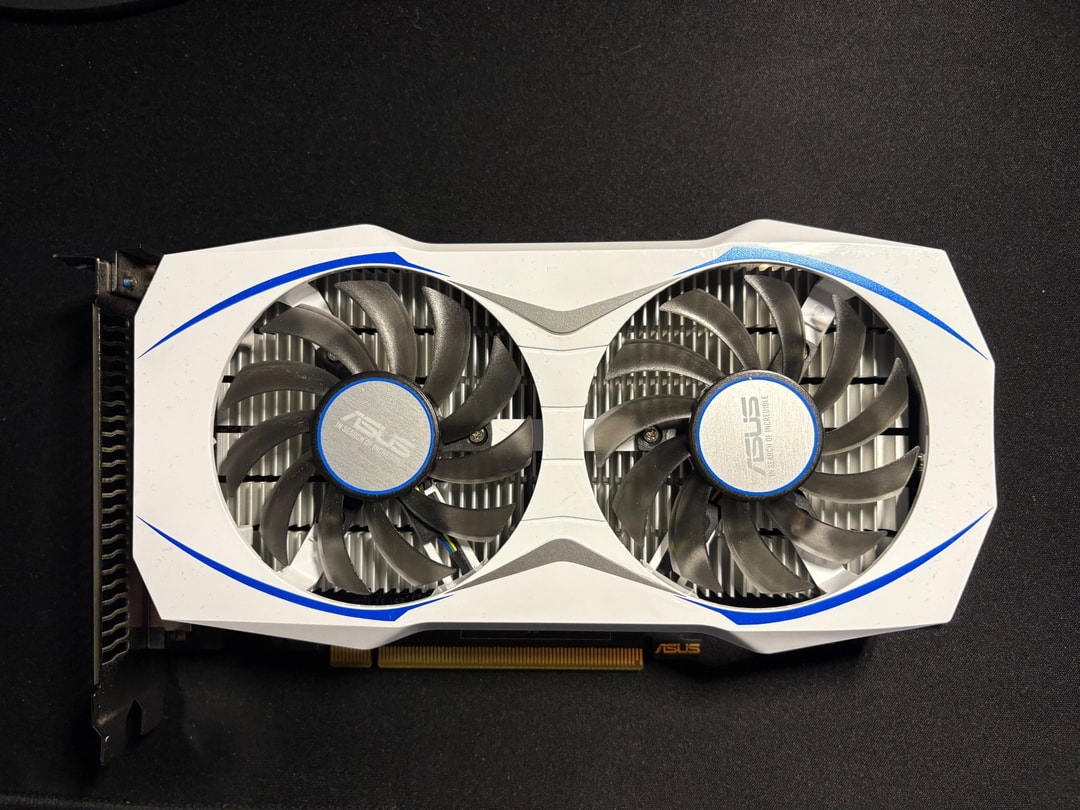White ASUS GTX 1050 2GB *TESTED AND WORKING* | Jawa