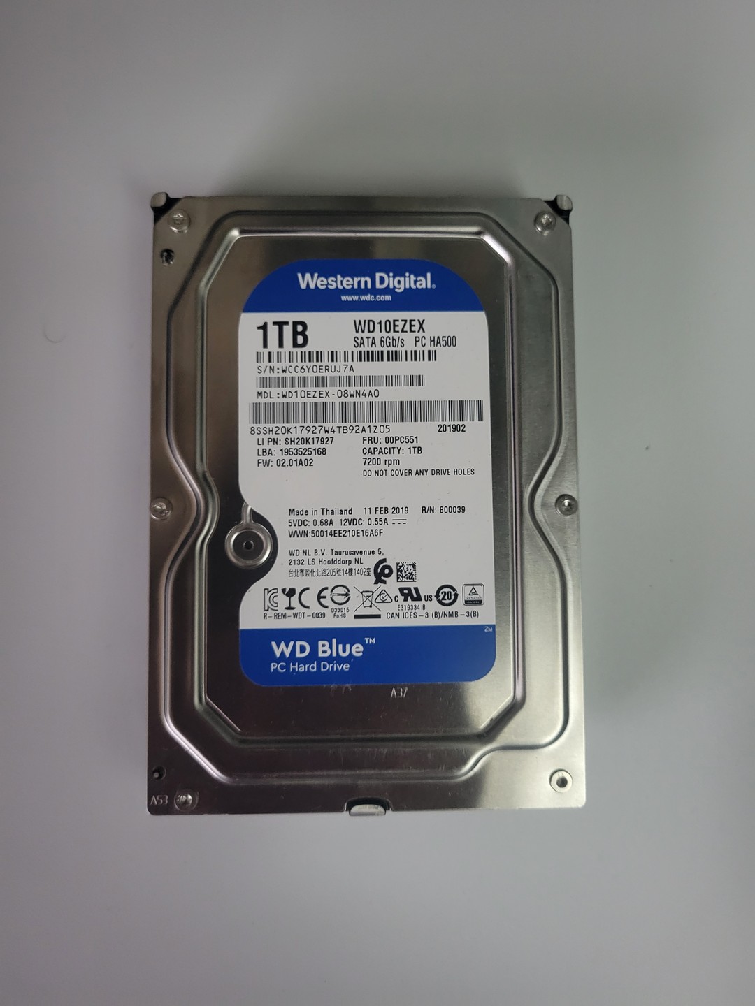 Western digital 1 TB HDD | Jawa