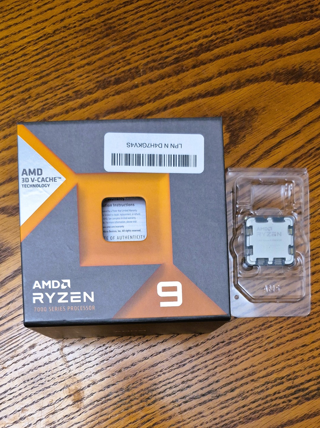 Pre-owned AMD Ryzen 9 7900X3D AM5 CPU Processor 4.5 GHz 12-Core 24 ...
