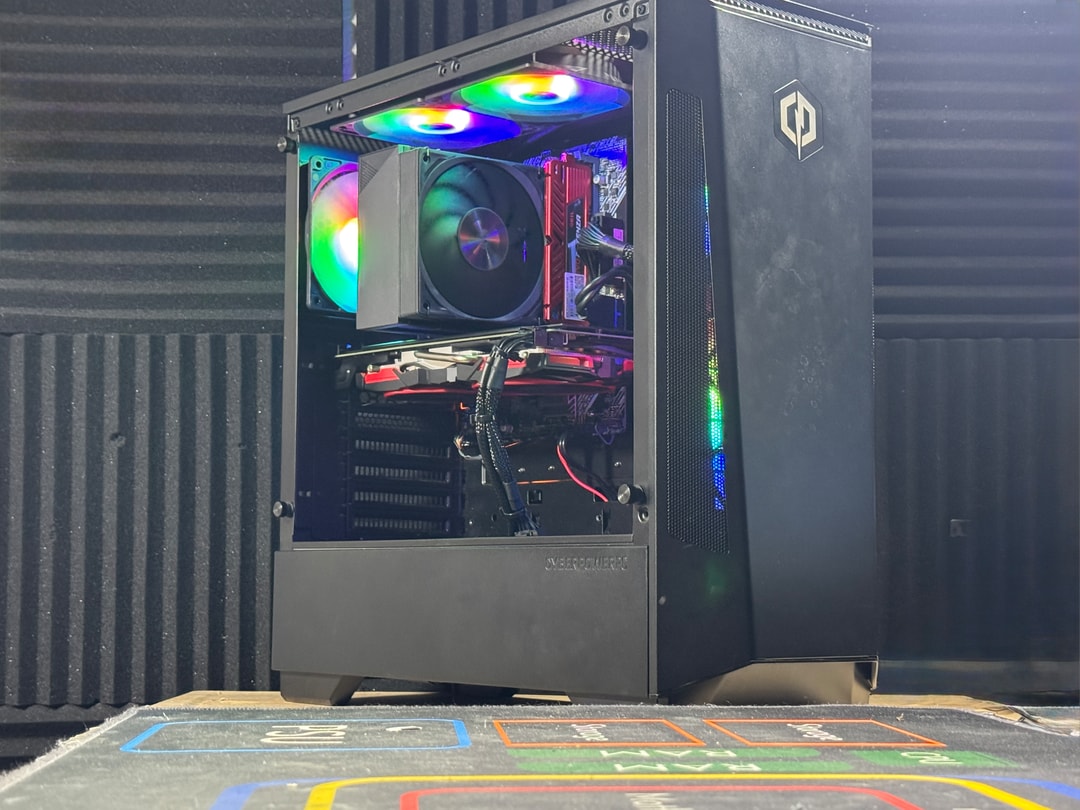 🔥Light Gaming PC | RX 580 8GB | i3 10100 | 8GB DDR4 | 256GB SSD + 1TB ...