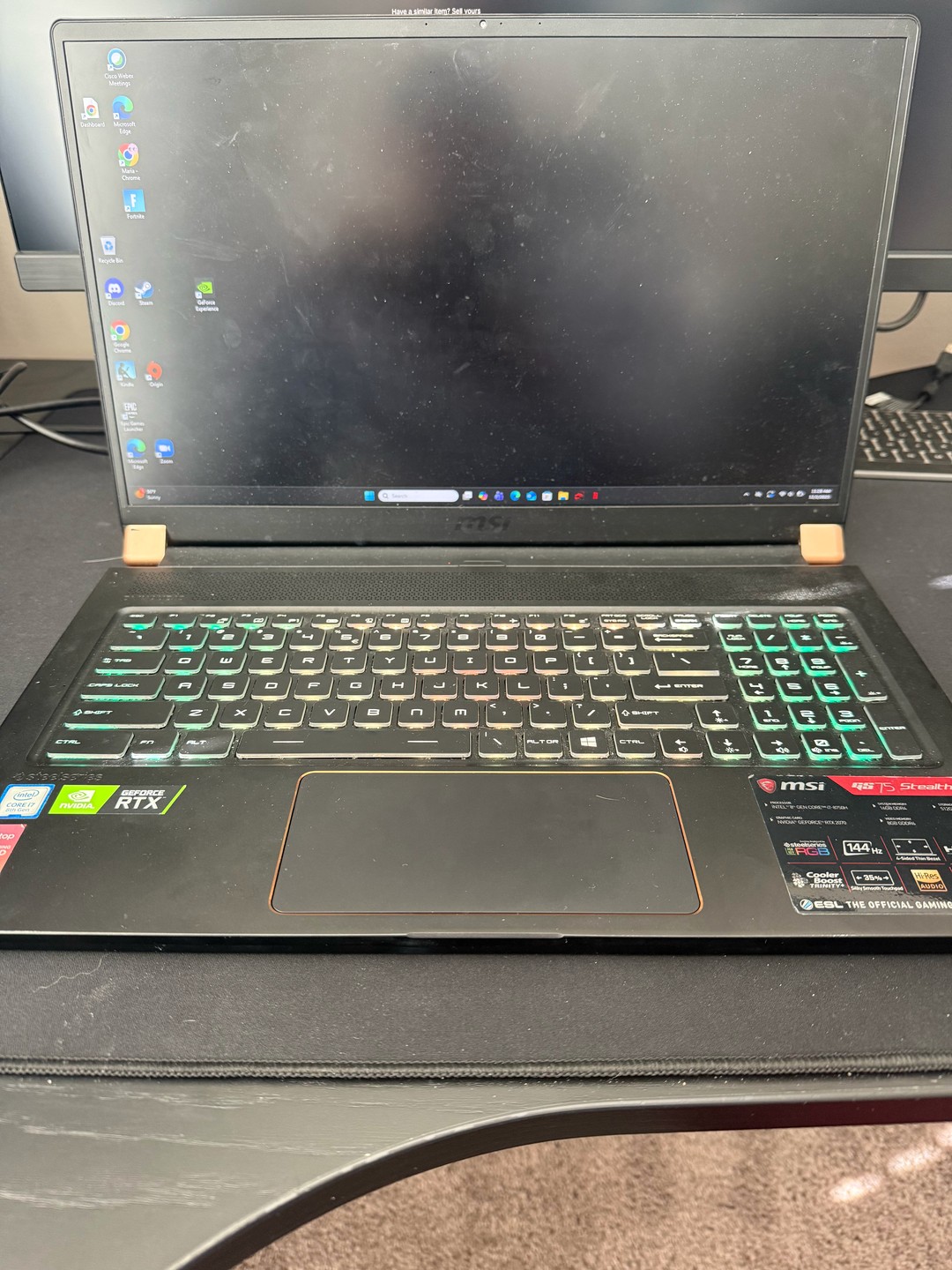 MSI GS75 Stealth 8SF | Jawa