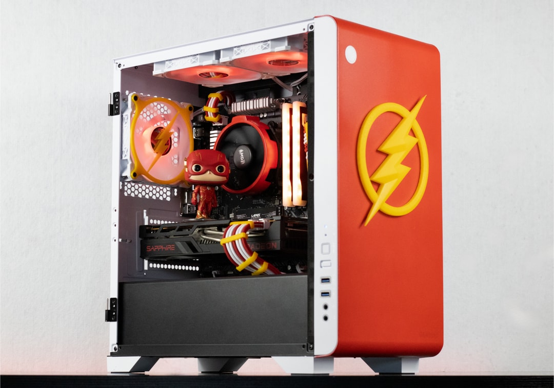 ⚡The Flash⚡Gaming PC - RX 6700XT 🔴 Ryzen 5 3600 🔴 32GB DDR4 🔴 1TB NVMe ...