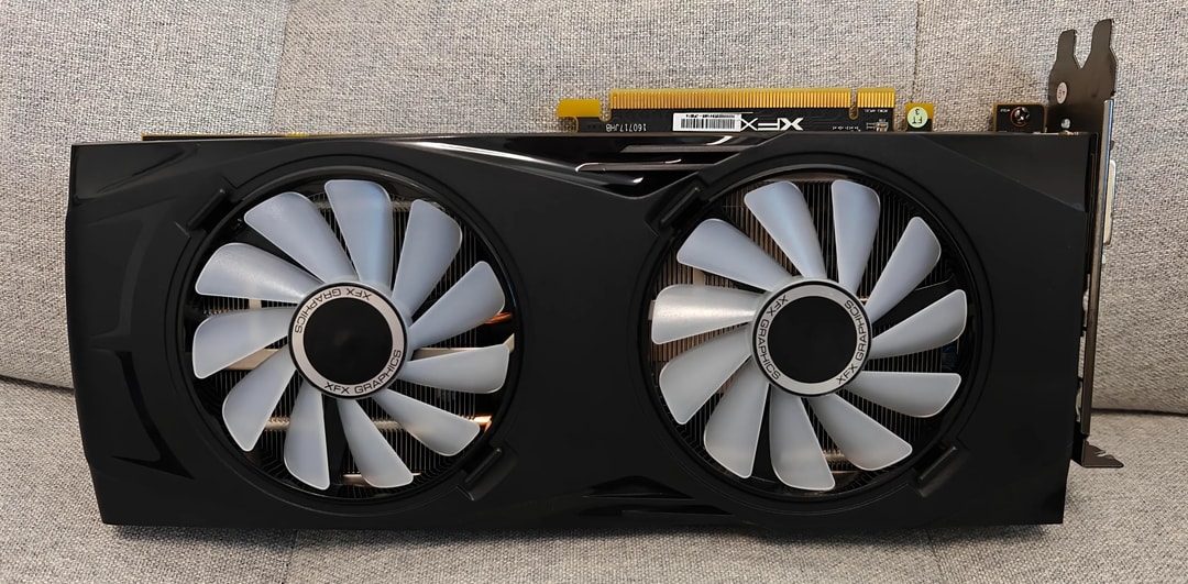 XFX AMD Radeon RX 580 GTR Black Edition 8GB GDDR5 PCI Express 3.0 ...