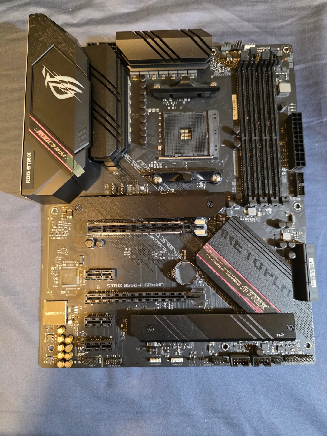 ASUS ROG STRIX B550-F GAMING Motherboard (Socket AM4) w/ TP-Link Archer ...