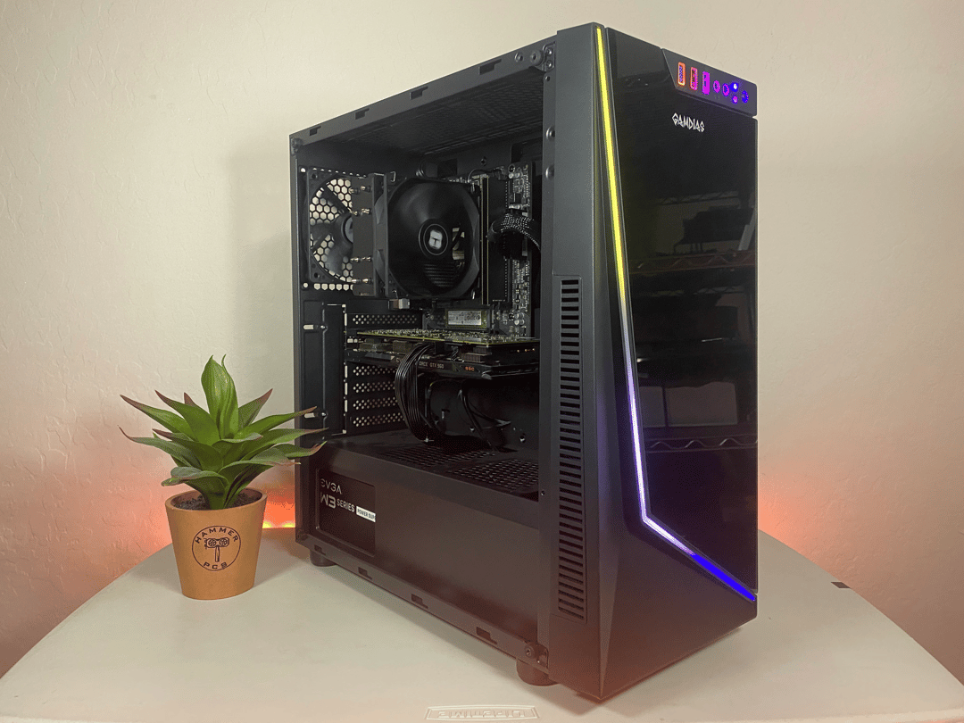 Custom Built Upgradable Starter RGB Ryzen + Nvidia Gaming PC Computer ...